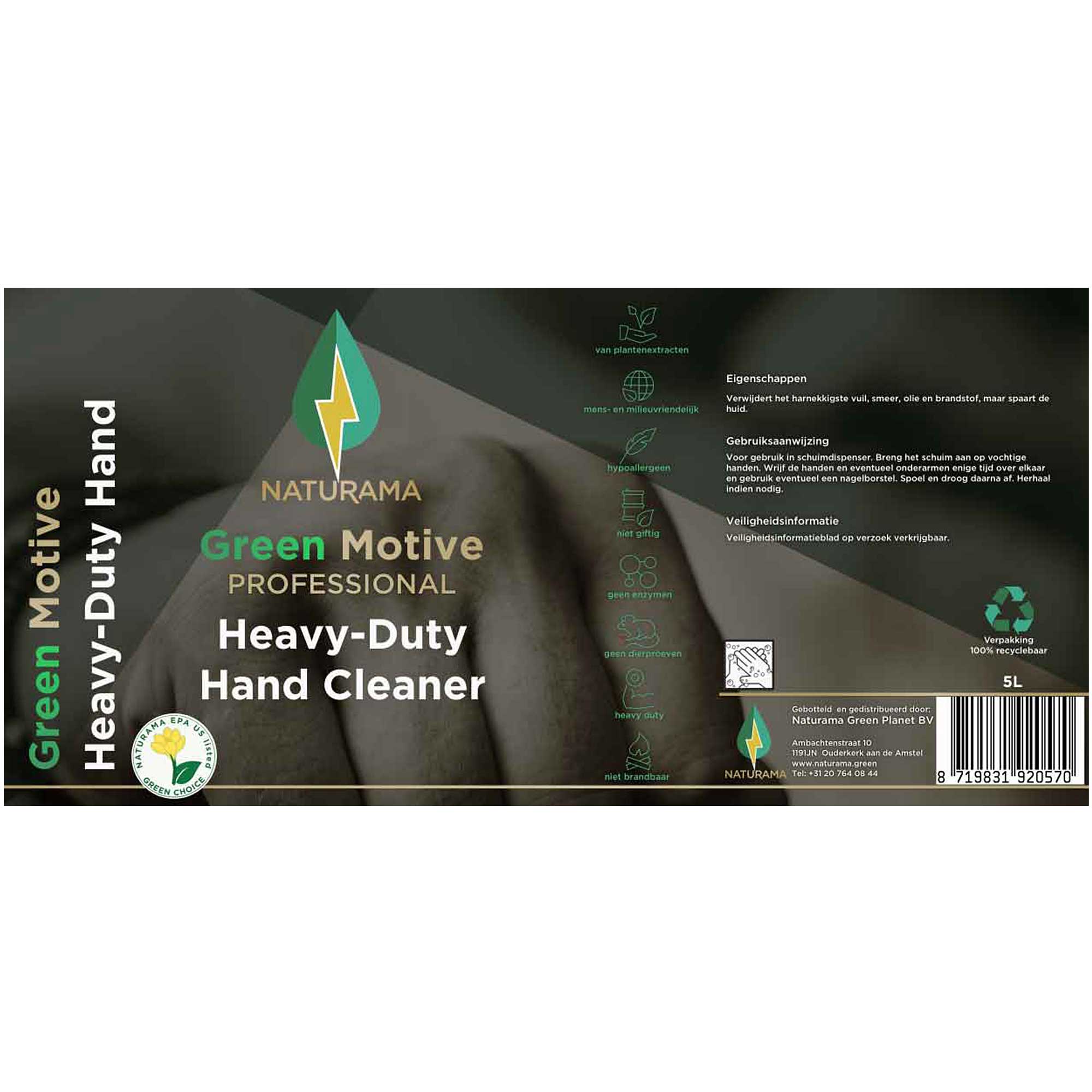 Garage Handzeep - Heavy Duty Hand Cleaner - Naturama - ProfiBright
